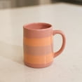 Jessie James Decker Ceramic Mug Set 2-Piece 18-Ounce Striped Pink and ...