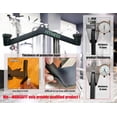 Gym Fitness Rowing T-bar V-bar Pulley Machine Attachment, Bicep Curl ...