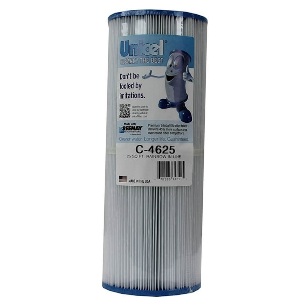 New Unicel C-4625 Rainbow Pentair In-Line Replacement Spa Filter ...