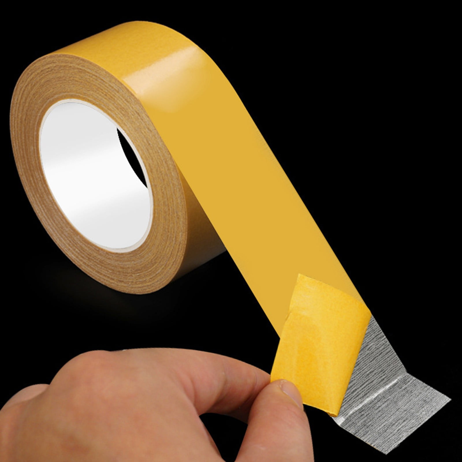 BINGLI High Adhesive Strength Mesh Double Sided Duct Tape 20m Yellow ...