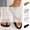 Brown Women'S Beach Casual Flat Slippers Roman Style Versatile Spring ...