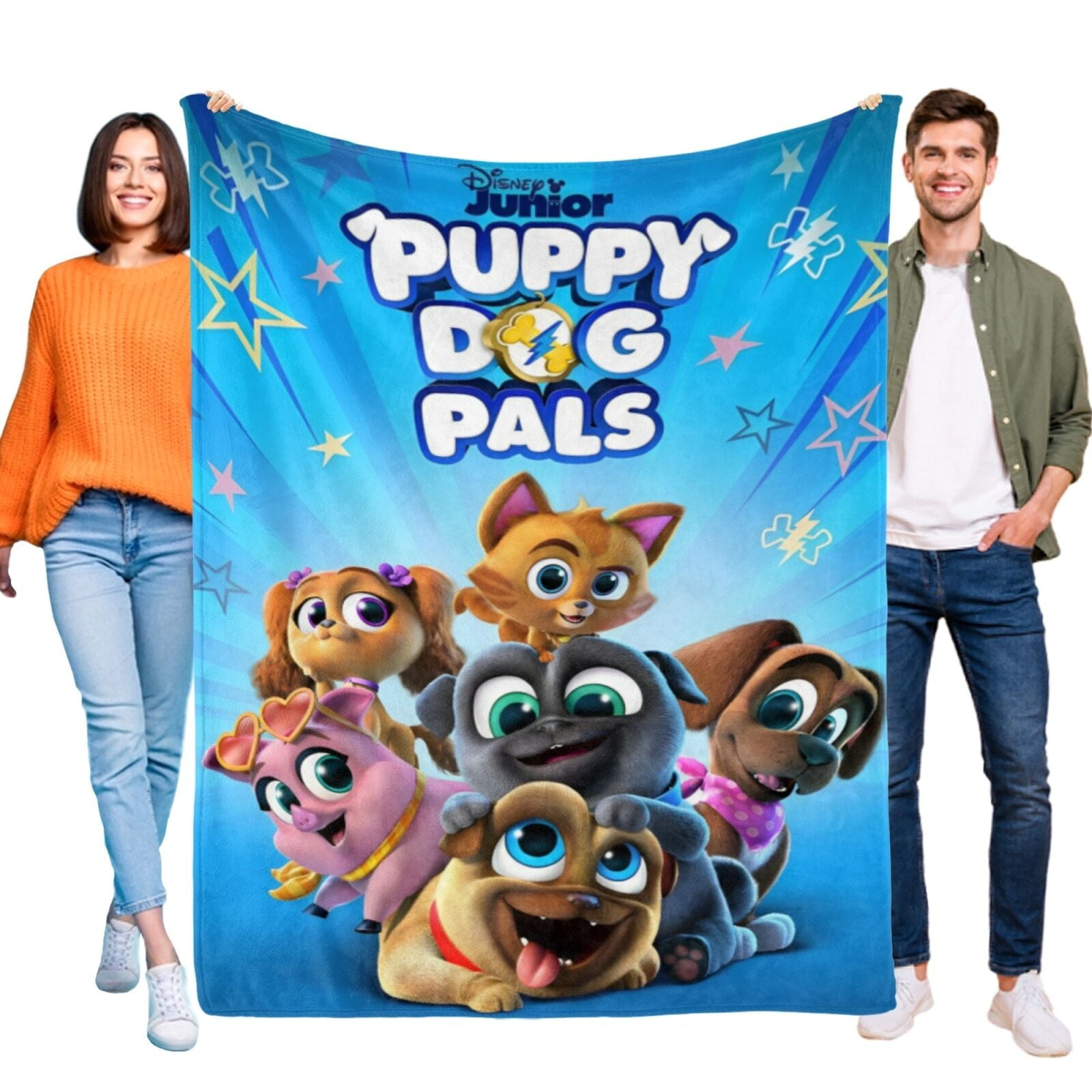 Puppy dog pals fold out couch store