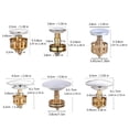 Anticlogging Drain Filter Sink Plug Wash Basins Sink Drain Stoppers ...