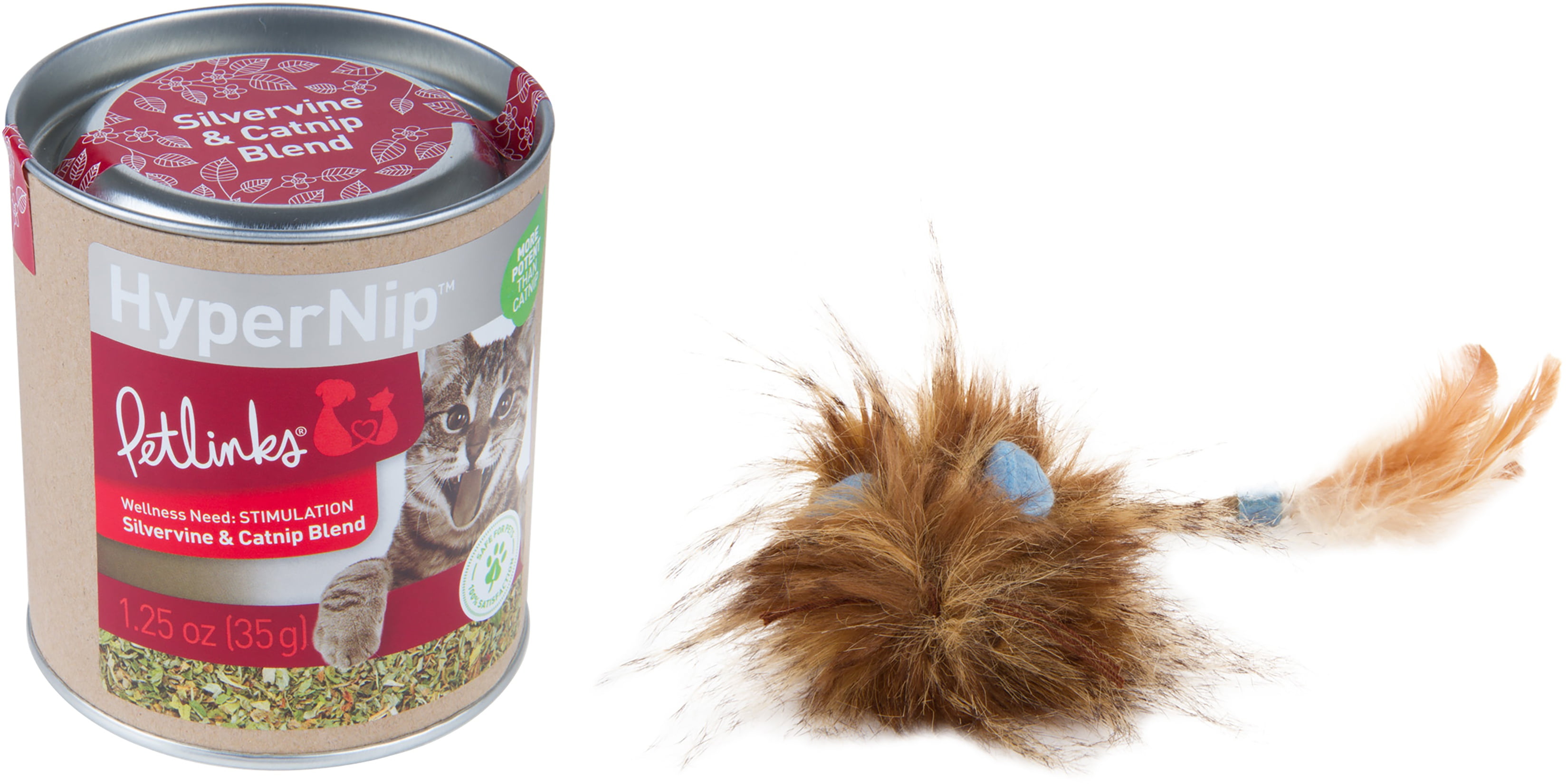 Petlinks Cat Supplies Value Pack-Catnip Plush Toy & Catnip | Walmart Canada