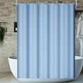 EVA Waterproof Shower Curtain | No-Hole Design with Hooks | 180x120cm ...