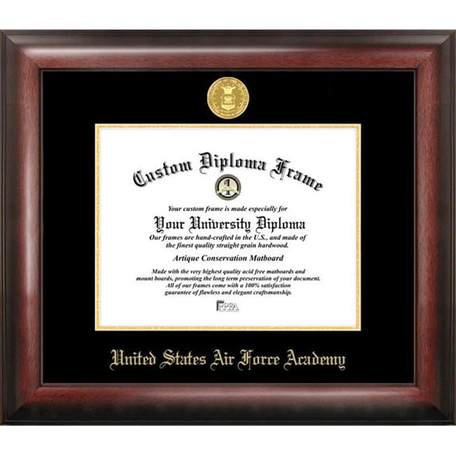 United States Air Force Academy Gold Embossed Diploma Frame - Walmart ...
