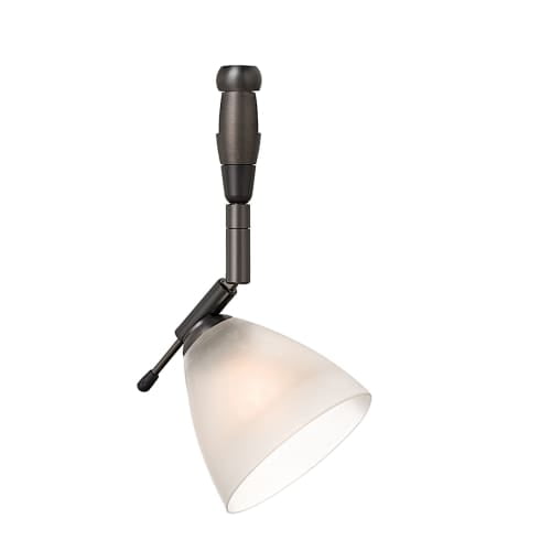 LBL Lighting Mini-Dome I Swivel I Frost LED Monopoint 1 Light Mini-Dome ...