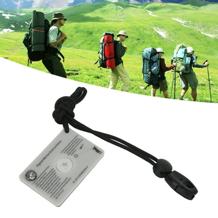 EOTVIA Emergency Signaling Mirror,Survival Emergency Signal Mirror With ...