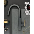 Moen S75005BL Nio Single Handle Pull Down Kitchen Faucet in Matte Black ...