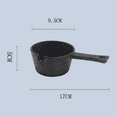 Cast Iron Dip Pan Mini Round Dip Pan for Outdoor BBQ Picnic 9.5cm ...
