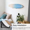 1Pair Hot Surfboard Mount Rack,Kayak Boat Wall Rack Black - Walmart.com