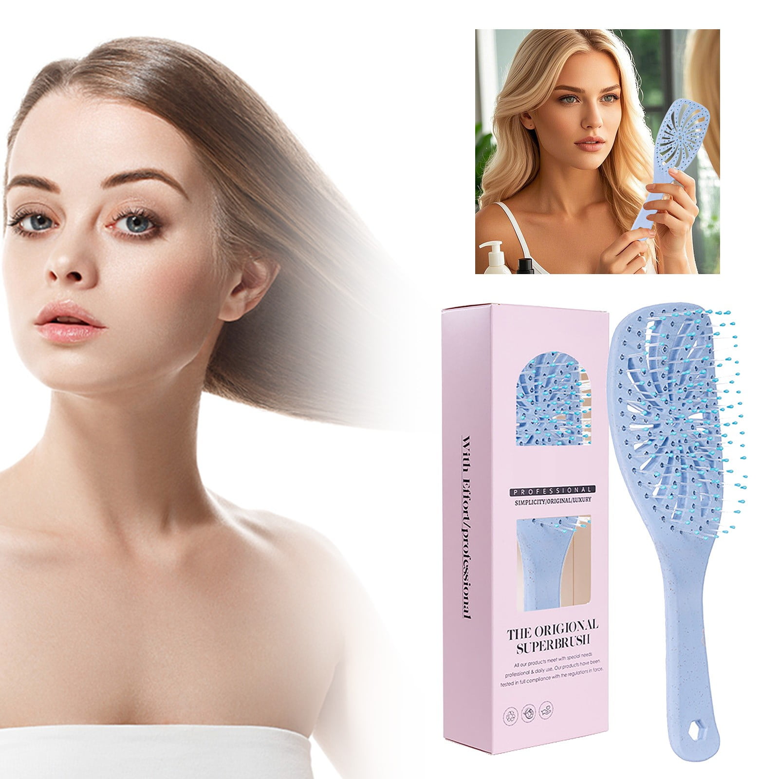 Click here for Riforla Hollow Comb Hair Tools For Easily Combing... prices