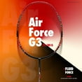 Li-Ning Air-Force 77 G3 Carbon Fibre Unstrung Badminton Racket With Full Cover 77g | Black , Red ...