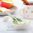 Servette Home Mini Ceramic Spoon Rest Apple Kitchen Décor Teaspoon Tea ...