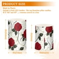 Flower Color Tile Rose Flickering Flameless Candles Battery Operated ...