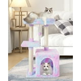 FISH&NAP Cat Tree Cat Tower Cat Condo Sisal Scratching Posts with Jump ...