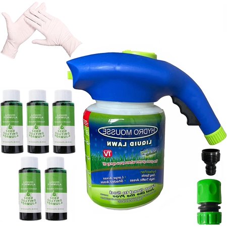 JOYWEI Seed Sprayer, Lawn Liquid Grass Sprayer with Nutrient Solution ...