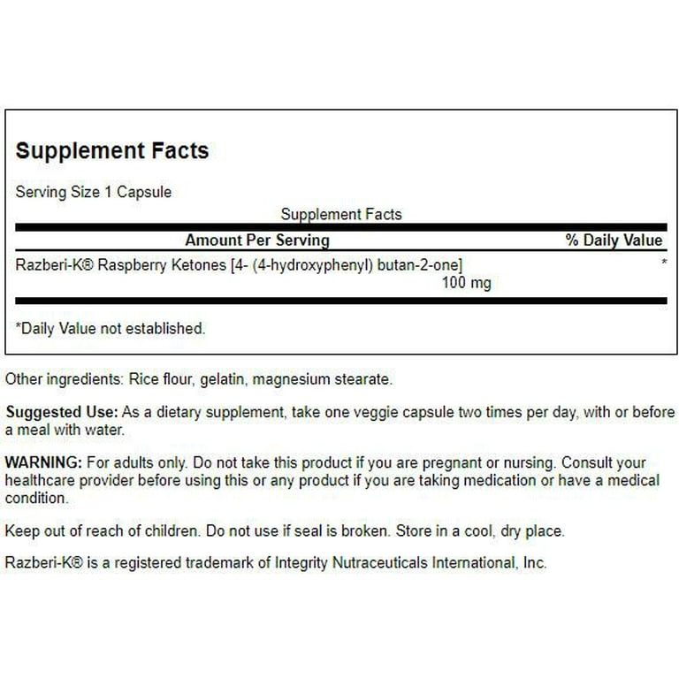 Raspberry Ketone Extract Walmart