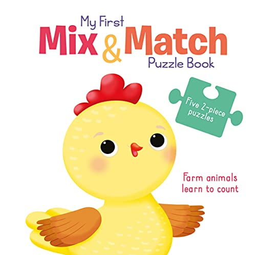 Farm Animals Learn to Count (My First Mix & Match Puzzle Book ...