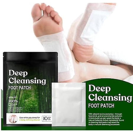 Bandoo Natural Cleansing Patches, Natural Deep Cleansing Foot Pads For ...
