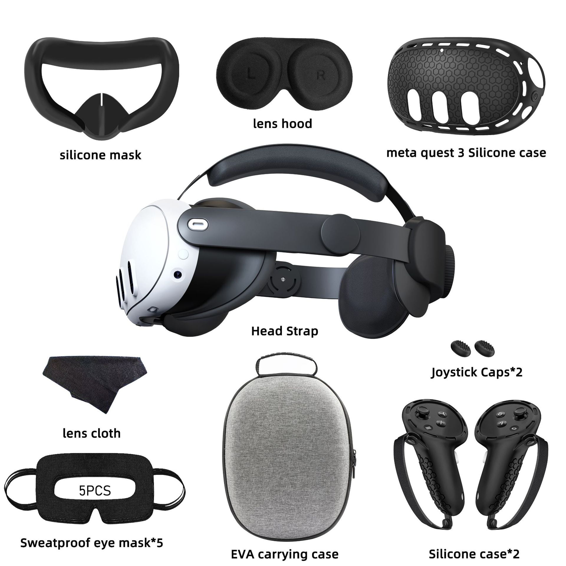 Click here for Kpataubaa Applicable To The Meta Quest3 Set Of Nin... prices