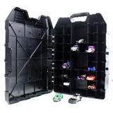 Hot Wheels 48- Car storage Case With Easy Grip Carrying Case - Walmart.com