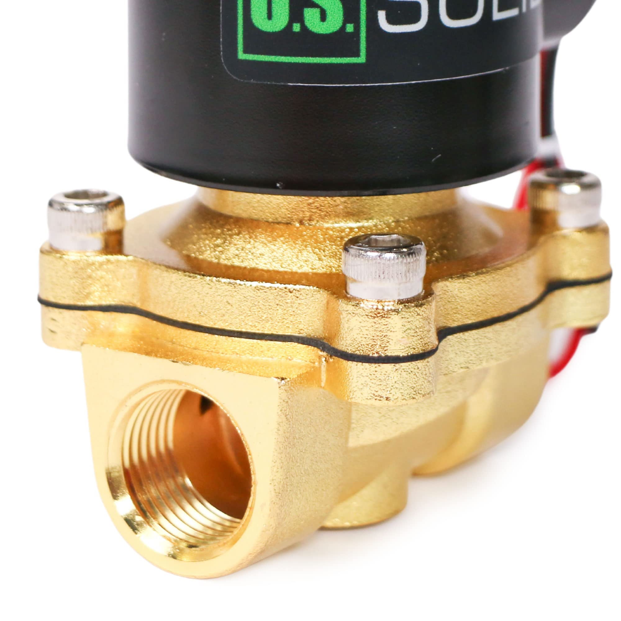 U.S. Solid Electric Solenoid Valve DC 12V Zinc-Alloy Nepal | Ubuy
