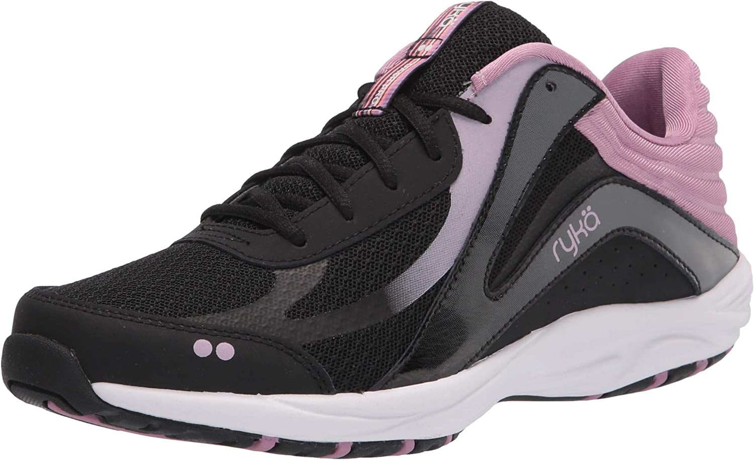 Ryka Womens Dash Pro Black Walking Shoes Size 5.5 - Walmart.com