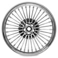 16x3.5 Fat Spoke Wheels for Harley Touring Electra Glide Ultra Classic ...