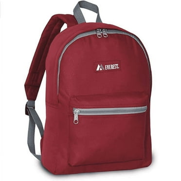Everest Unisex Basic 15" Backpack, Black - Walmart.com