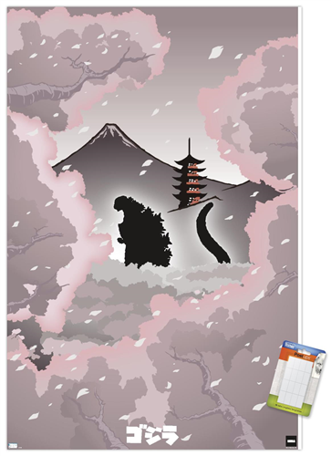 Godzilla - Backdrop Wall Poster, 22.375" x 34" - Walmart.com