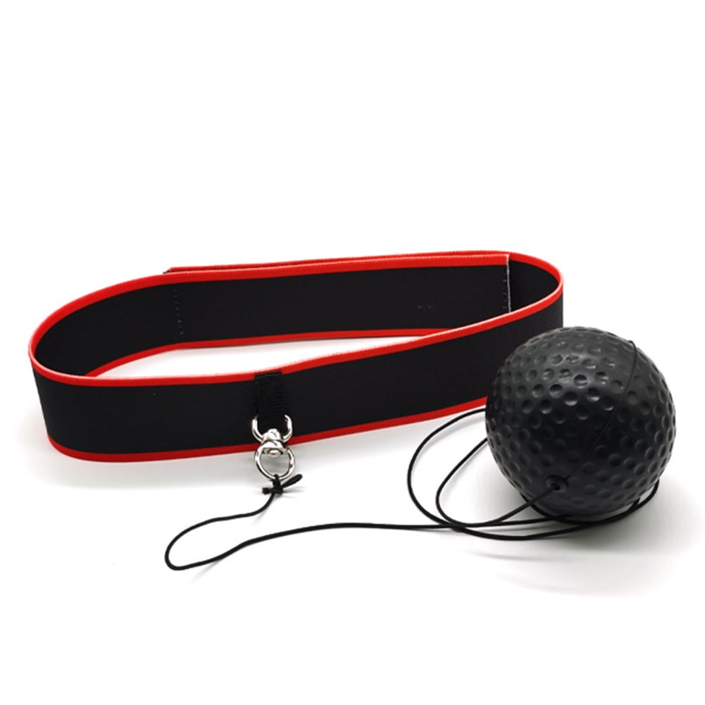Boxing Hand Eye Training Ball Reflex Speed Ball with Headband (PU Ball ...