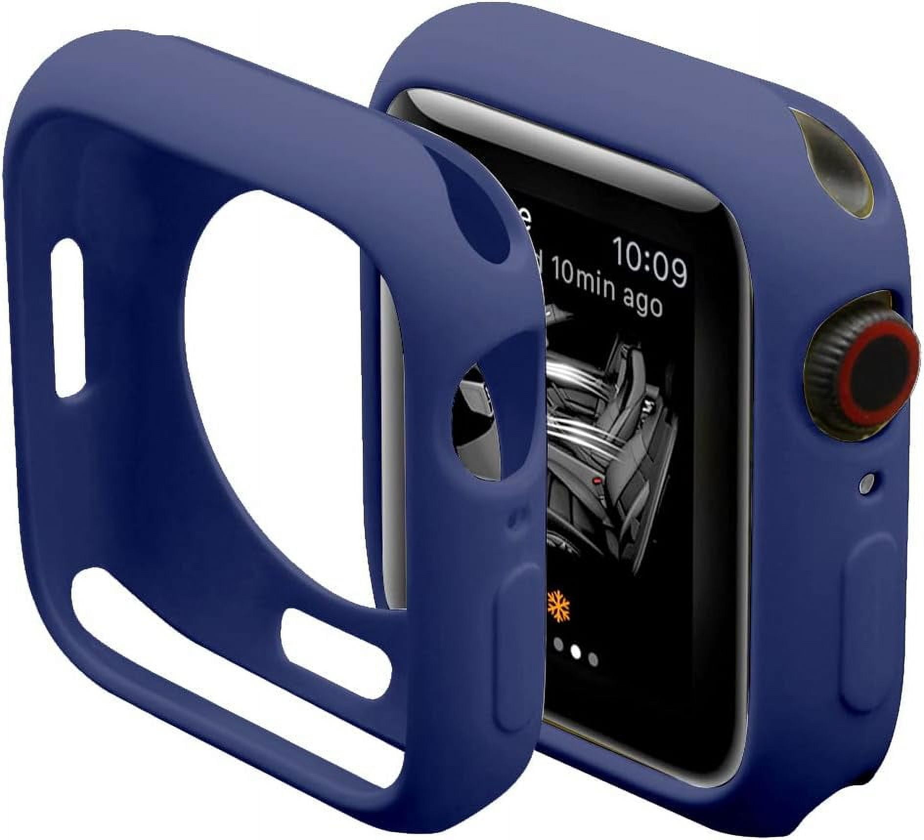 XiHAMA Ultra Thin Soft TPU Bumper Case Compatible with iWatch Apple ...