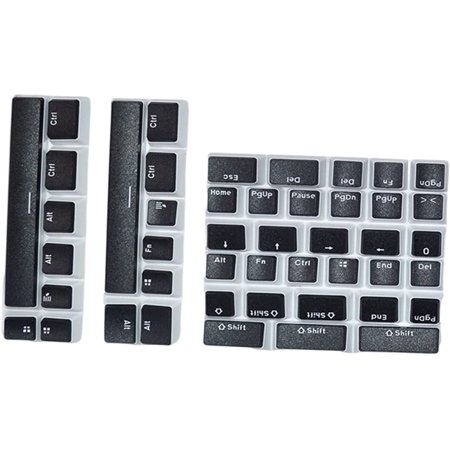 Pudding Key Caps Set English Keycaps Kit for Logitech 75 84 Mechanical ...