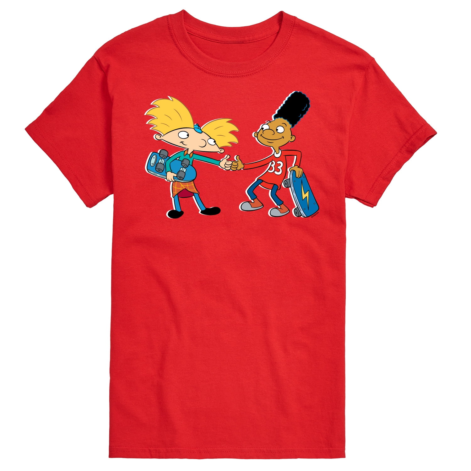 Hey Arnold! - Arnold and Gerald Skateboard - Men's Short Sleeve Graphic ...