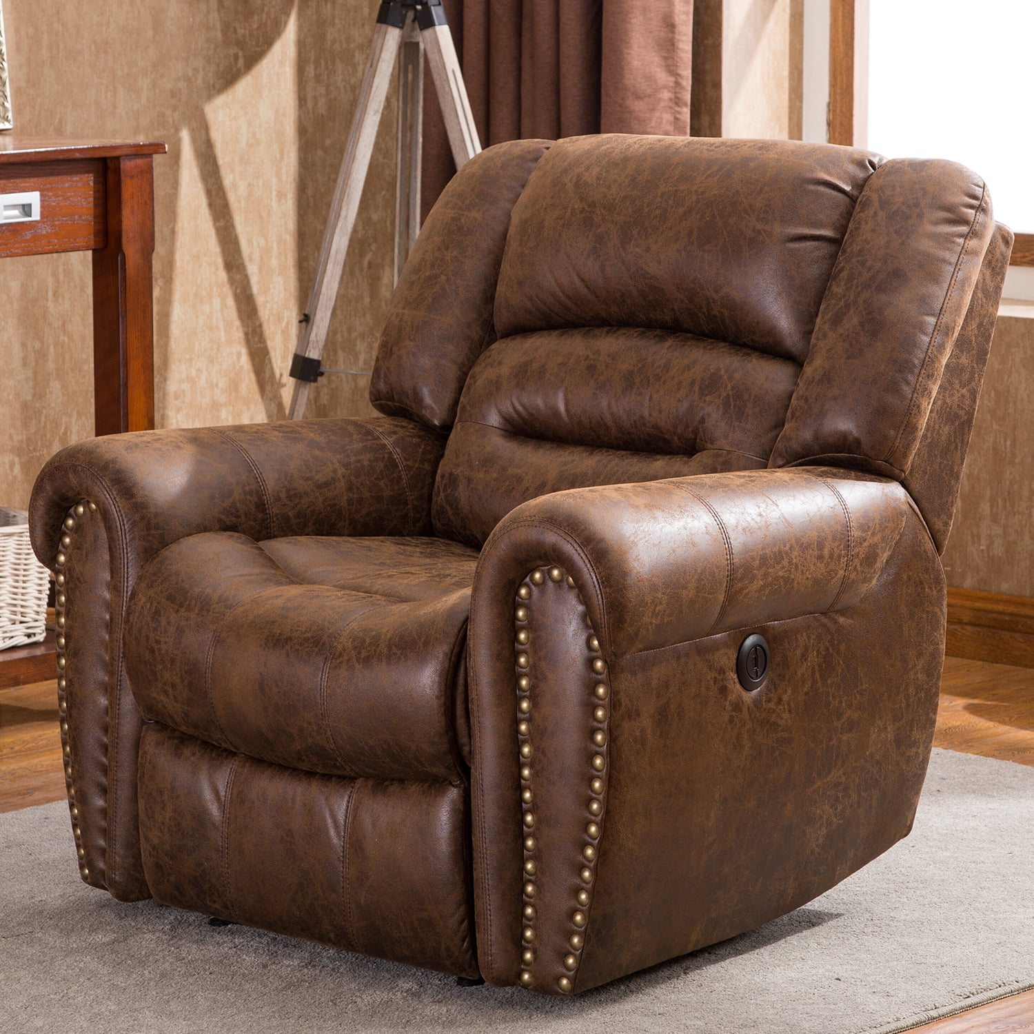 Home Power Recliner Chair, Multifunctional Electric Reclining Single ...