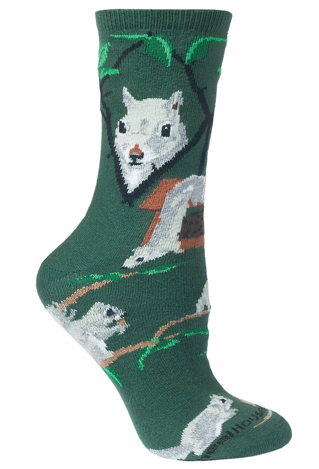 Squirrel Green Ladies Socks - Walmart.com
