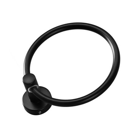 Sailomarn Wall Bath Towel Ring Rack Round Shape Strong Bearing Capacity ...