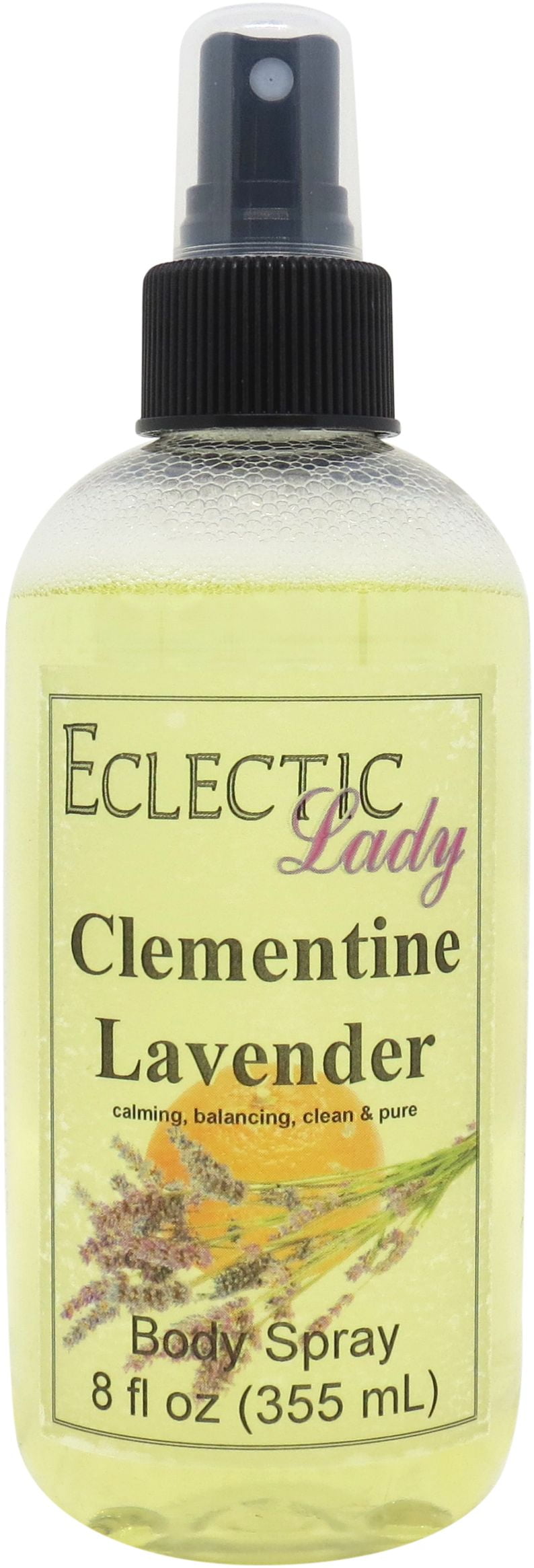 Clementine Lavender Body Spray, Eclectic Lady, Hydrating Mist, Unisex ...