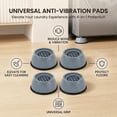 12PCS Anti Vibration Pads for Washing Machine, Non Slip Washer ...