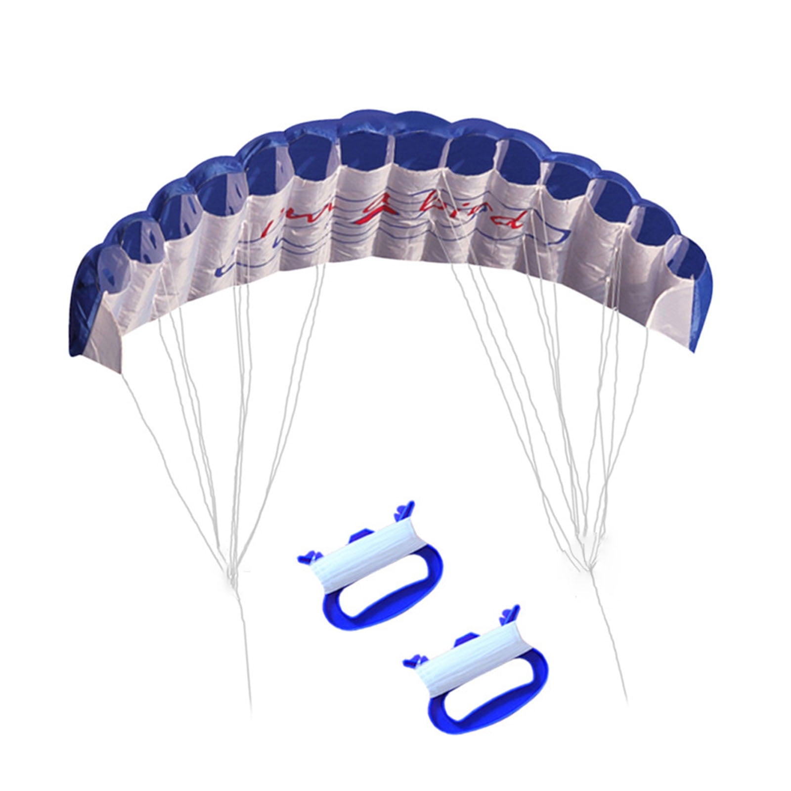 Soft Parachute Kite Stunt Kite w/ 30m Winder Beach Yard Lawn Set for ...