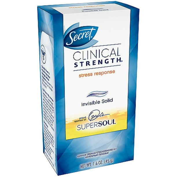Secret Clinical Strength Invisible Solid Antiperspirant & Deodorant ...