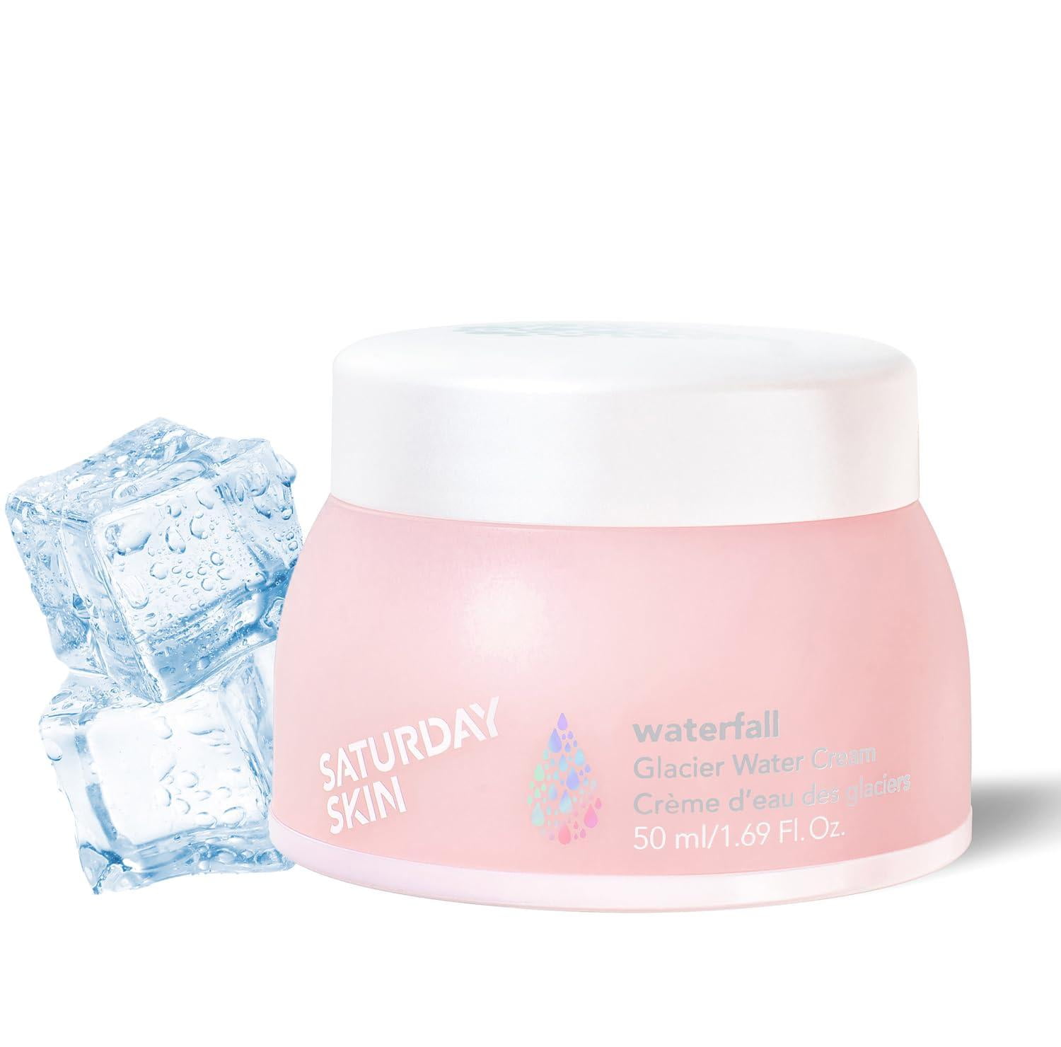 Saturday Skin Crema de agua hidratante facial natural sin aceite, crema ...