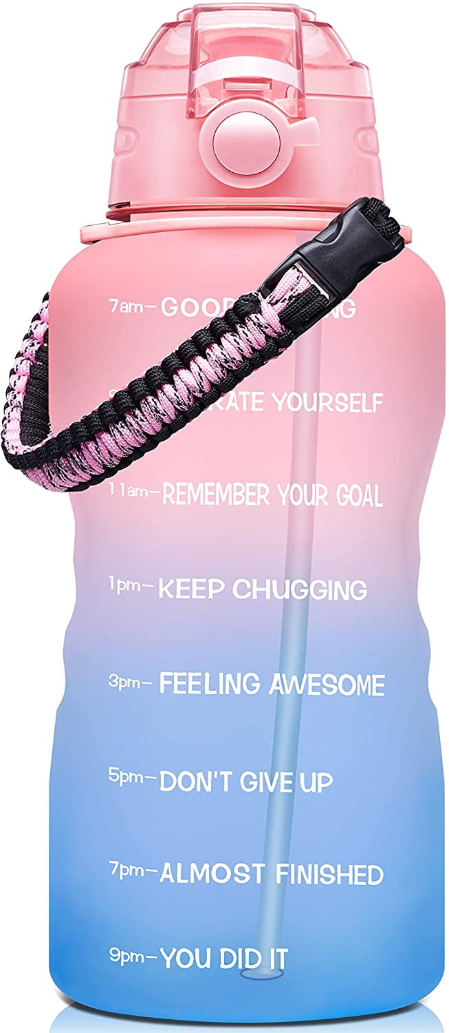 Goodwill 1 Gallon Motivational Workout Water Bottle: Reusable, BPA Free ...