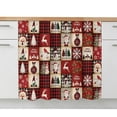 Cabinet Curtains 10"W x 11"L, Christmas Plaid Sink Skirt for Bathroom ...