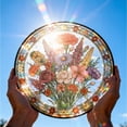 Family Birth Flower Suncatcher, Custom Birth Month Flower Window ...