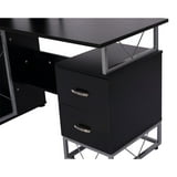 HomCom 52" Modern Multi-Level Computer Desk Home Office Study ...