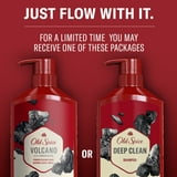 Old Spice Volcano Charcoal Shampoo for Men, All Hair Types, 21.9 fl oz ...