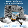 Dual Camera Drone with Screen Remote, Brushless Motor, 4-Way Obstacle ...
