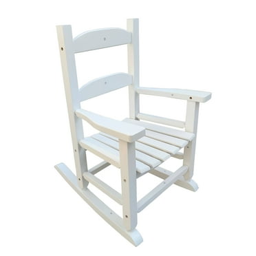 Rimax Casual White Resin Rocking Chair - Walmart.com